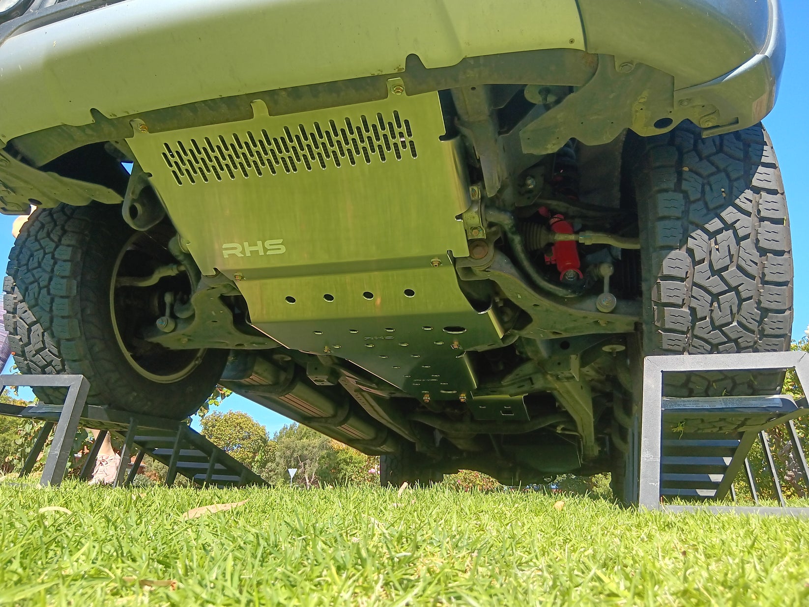 Mitsubishi Pajero Sport QE QF bash plates by RHS – RHS Offroad Engineering