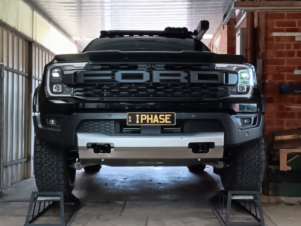 Ford Ranger Raptor RA V6 Petrol bash plates by RHS – RHS Offroad ...