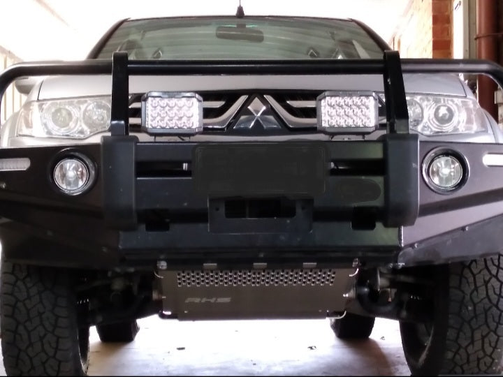 Mitsubishi Challenger PB PC bash plates by RHS – RHS Offroad Engineering